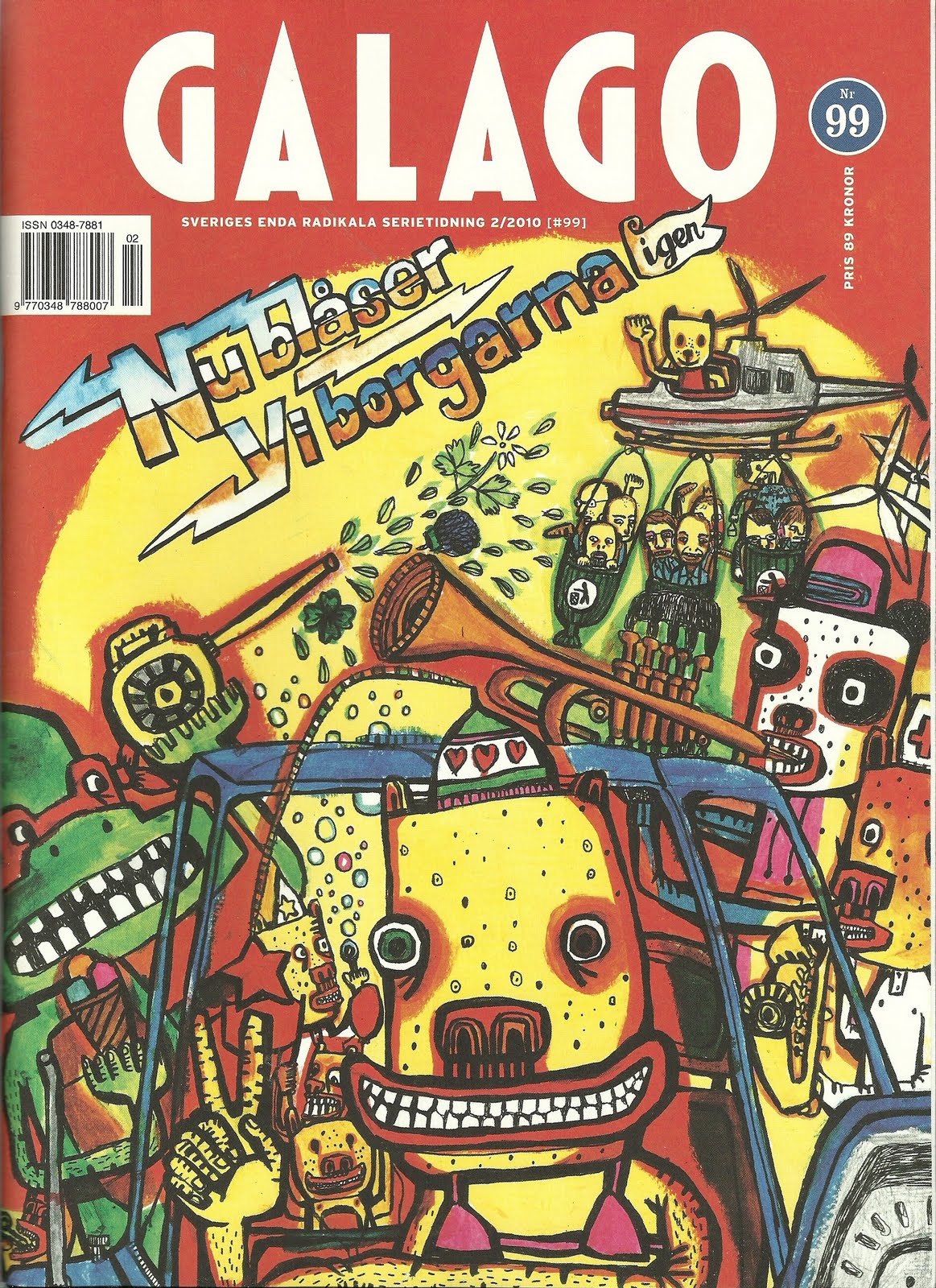 Galago - Anthology of Swedish Alternative Comics - Read Free Manga ...